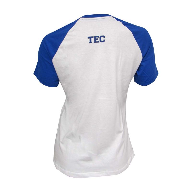 Playera Casual TEC Manga Raglan - Azul, CF