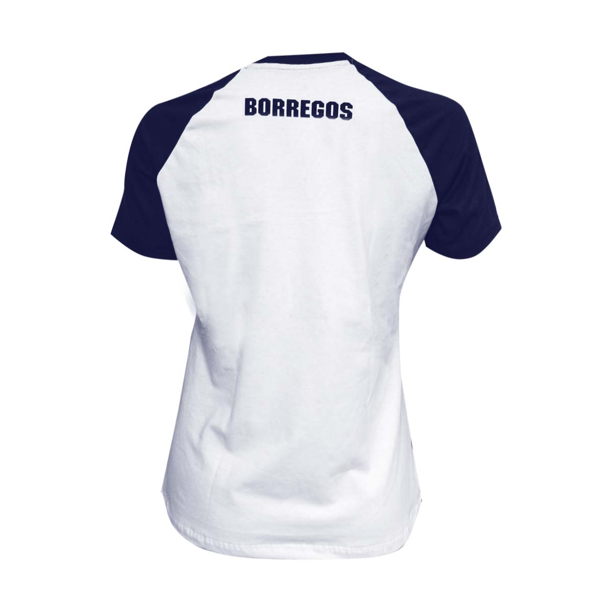 Playera Casual Borregos Manga Raglan - Marino, CF
