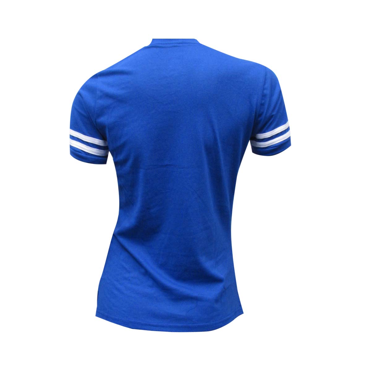 Playera Casual Borregos Doble Línea - Azul Rey, CF