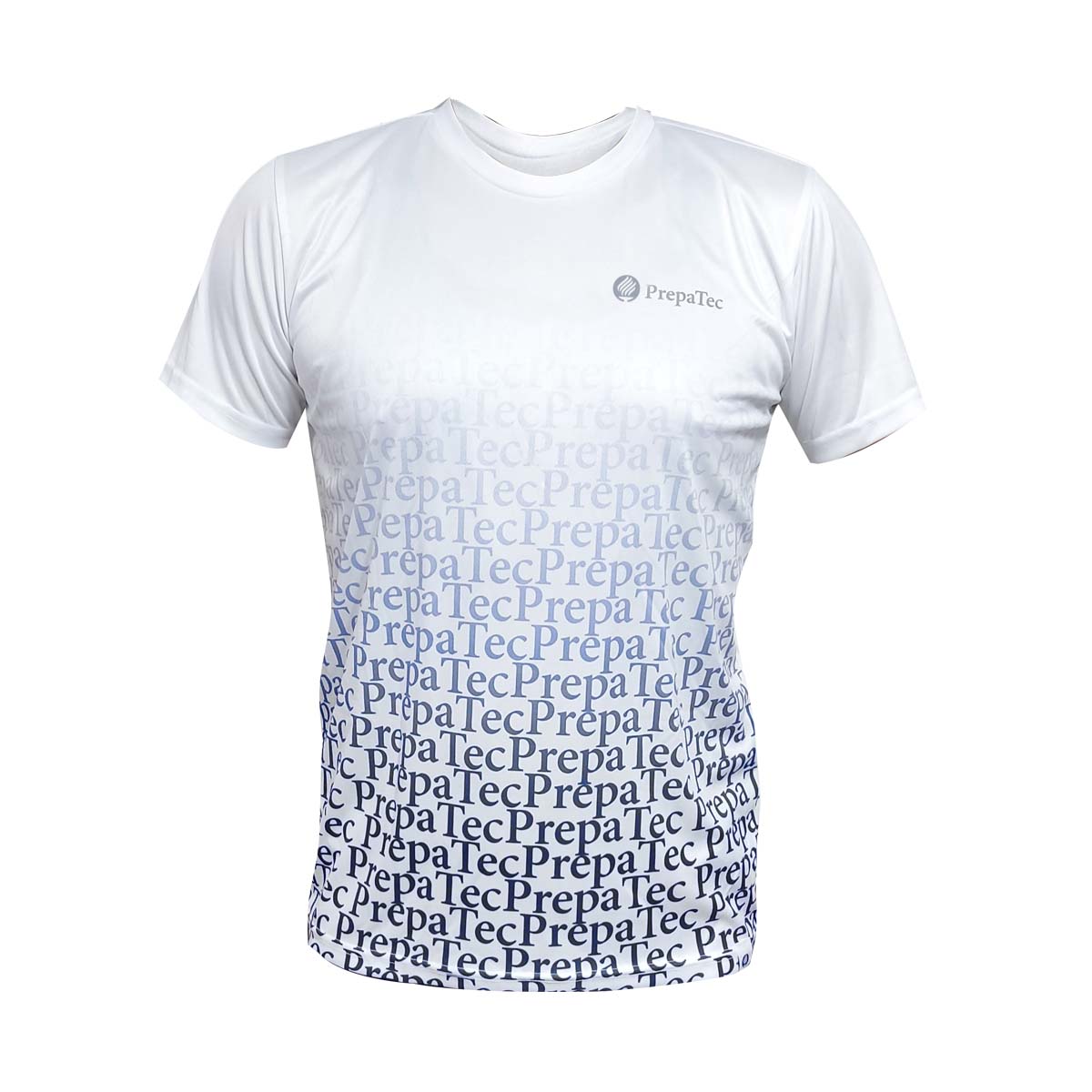 Playera Deportiva PrepaTec Sublimada - Blanco, CM